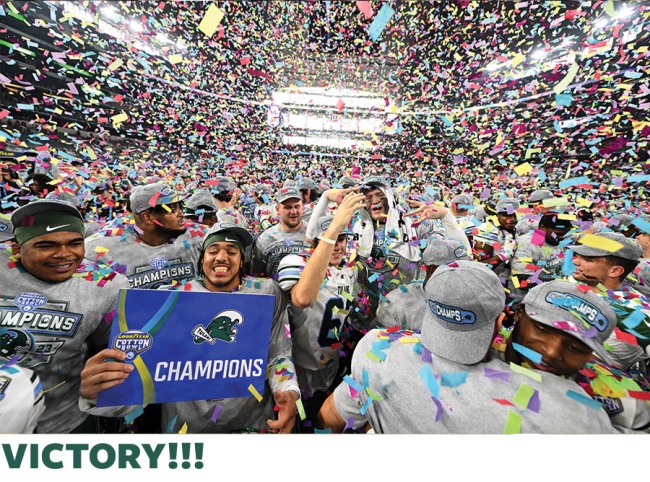 Roll Wave! | Tulanian